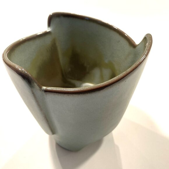 Frankoma | Accents | Frankoma 39 Green Vintage Footed Pottery Planter ...